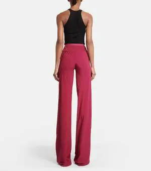Rick Owens Bias Oversized Wide-leg Pants - Pink