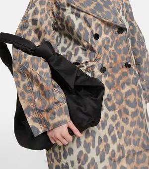 GANNI Leopard-print Coat