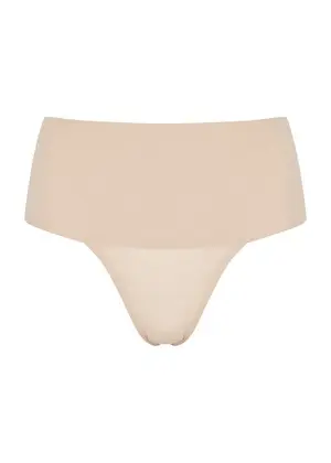 Spanx Undie-tectable Seamless Thong - Beige