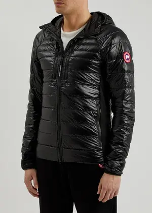 Canada Goose Hybridge Lite Hooded Jacket - Black