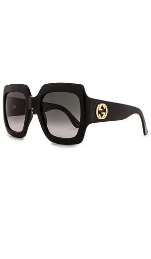Gucci Pop Web Square Sunglasses