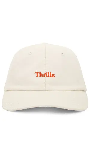 THRILLS Paradise 6 Panel Hat In Cream