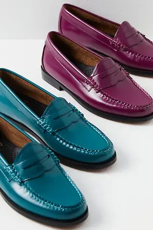 G.H. BASS & CO. G.H. Bass Whitney Loafer Deep Aqua