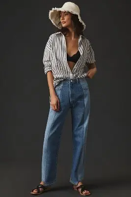 E.L.V. DENIM The Contrast Boyfriend Jeans
