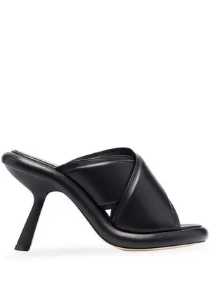VIC MATIE Vic Matiè Crossover-strap Leather Sandals