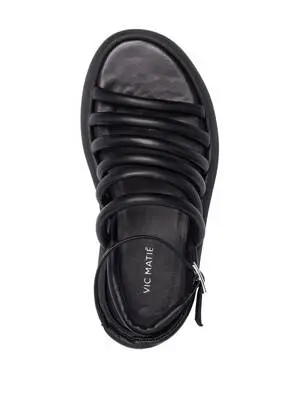VIC MATIE Strappy Leather Sandals