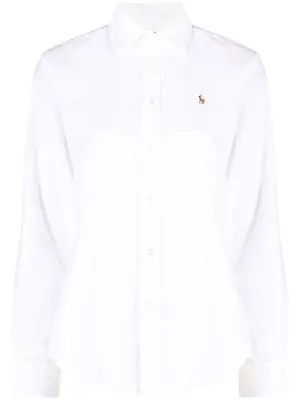 Polo Ralph Lauren Polo Pony Cotton Shirt - White