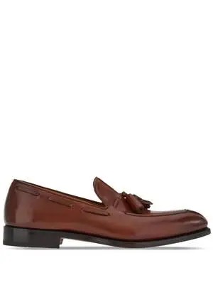 Ferragamo Stacked Heel Loafers