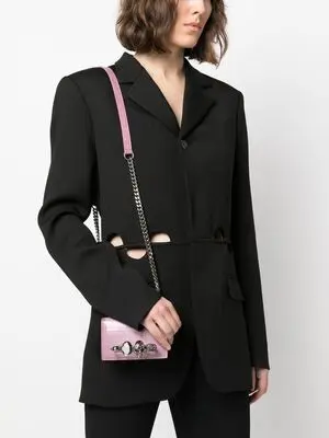 Alexander McQueen Four-ring Crossbody Bag