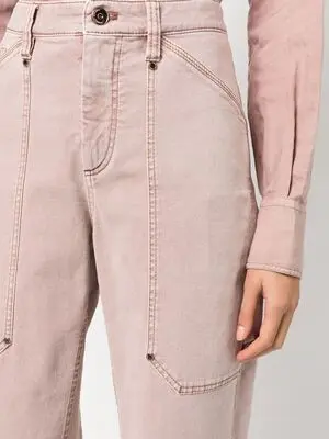 Brunello Cucinelli High-waisted Straight-leg Trousers
