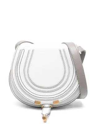 Chloé Chloé Marcie Mini Shoulder Bag White