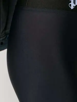Palm Angels Logo-waistband Cropped Legging