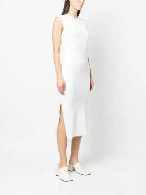 THOM KROM Open-back Midi Dress - White