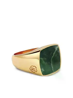 NIALAYA JEWELRY Jade Signet Ring