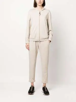 Brunello Cucinelli Cotton-blend Zip-up Hoodie