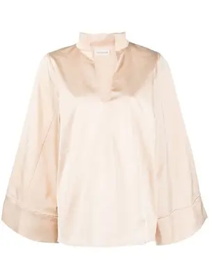 BY MALENE BIRGER Long-sleeve Wool Blouse