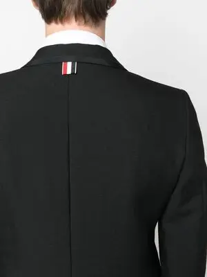 Thom Browne Satin-trim Wool Blazer