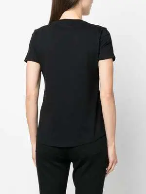 Ralph Lauren Hailly Beaded Logo T-shirt - Black