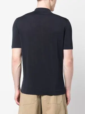 DRUMOHR Open-collar Polo Shirt