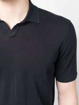 DRUMOHR Open-collar Polo Shirt
