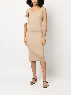 Ralph Lauren Hurnsney Cable-knit Skirt
