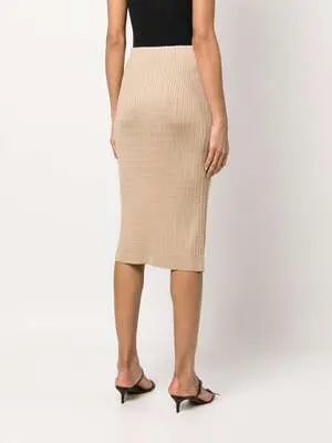 Ralph Lauren Hurnsney Cable-knit Skirt