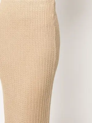 Ralph Lauren Hurnsney Cable-knit Skirt
