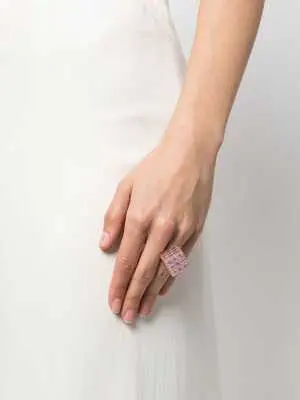 SWAROVSKI Curiosa Cocktail Ring - Purple