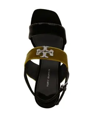 Tory Burch Logo-appliqué Sandals