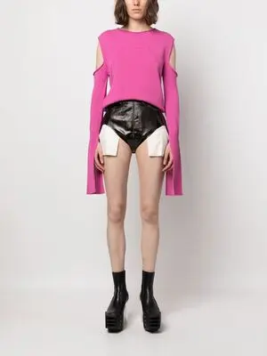 Rick Owens Cape-sleeve Cut-out Jumper
