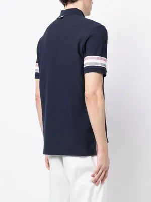 Thom Browne Chest Logo-patch Polo Shirt