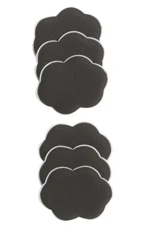 FOOT PETALS Pressure Pointz Shoe Pads - Black Iris