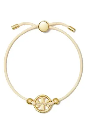 Tory Burch Icon Slider Bracelet - Tory Gold/ivory