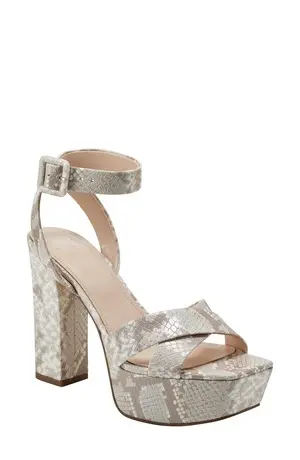 Marc Fisher Faril Ankle Strap Platform Sandal