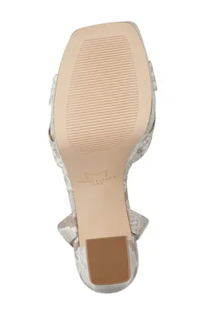Marc Fisher Faril Ankle Strap Platform Sandal