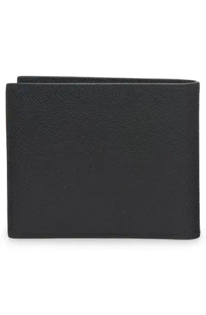 TOM FORD T-line Small Grain Calfskin Leather Bifold Wallet