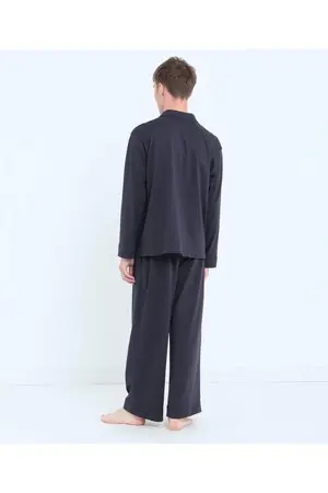FOO TOKYO Royal Organic Cotton Double Button Pajama