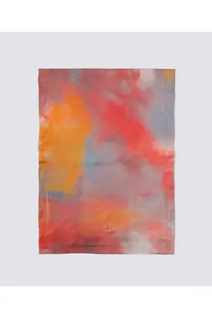 FOO TOKYO Watercolor Silk Pillowcase Evening Glow