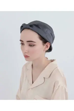 FOO TOKYO Silk Cap - Charcoal