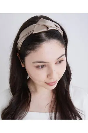 FOO TOKYO Silk Hairband - Pink