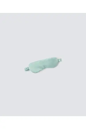 FOO TOKYO Silk Eye Mask Mint - Green