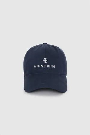 ANINE BING Jeremy Baseball Cap Navy