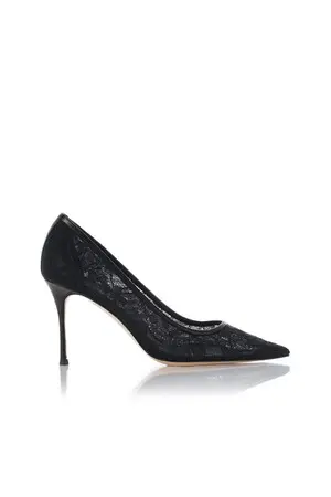 Marion Parke Eleanor 85 Pump | Ivory Lace