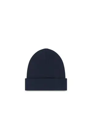 Balenciaga 3b Sports Icon Beanie In Blue - Navy | Editorialist