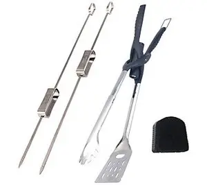 JOKARI 4-piece Unique Grill Tools Set - One-color