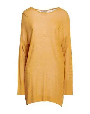 N.O.W. ANDREA ROSATI CASHMERE Marigold Sweater - Yellow