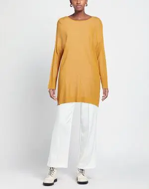 N.O.W. ANDREA ROSATI CASHMERE Marigold Sweater - Yellow