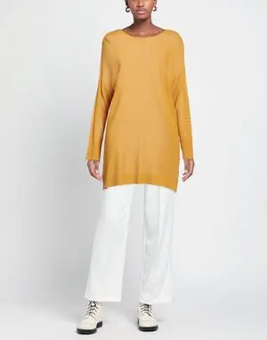 N.O.W. ANDREA ROSATI CASHMERE Marigold Sweater - Yellow