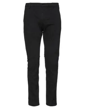 DONDUP Pants Size Cotton, Elastane - Black
