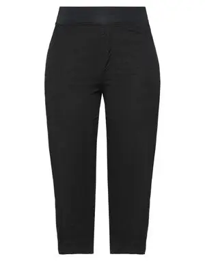 European Culture EUROPEAN CULTURE Cotton And Rubber Pants Black